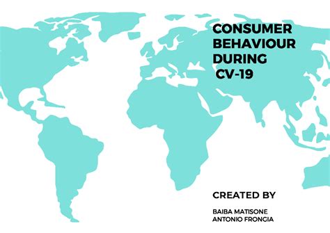 Consumer Behaviour During CV 19 CONSUMER BEHAVIOUR DURING CV 19 BAIBA MATISONE ANTONIO