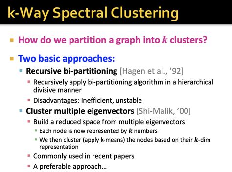 5 Spectral Clustering