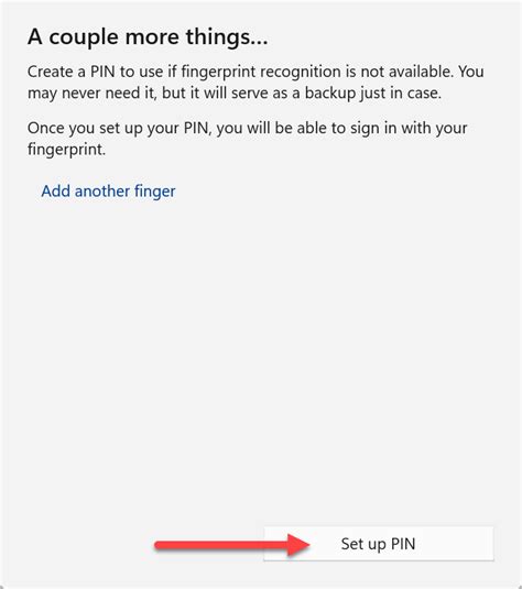 Setting Up Biometric Login In Windows Help Illinois State