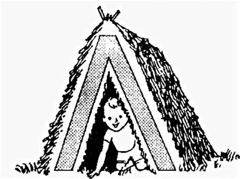 Шалаш рисунок для детей 67 фото