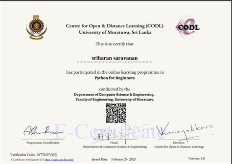 I Successfully Completed A Course In The Trainee Full Stack Developer