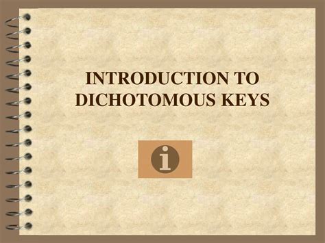 Ppt Introduction To Dichotomous Keys Powerpoint Presentation Free Download Id 256505