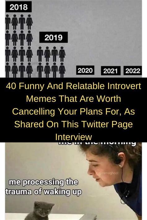 45 Of The Funniest And Most Relatable Introvert Memes Shared On This
