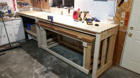 2x4 Work Bench With Nested Rolling Assembly Table 10 Steps With Pictures Instructables