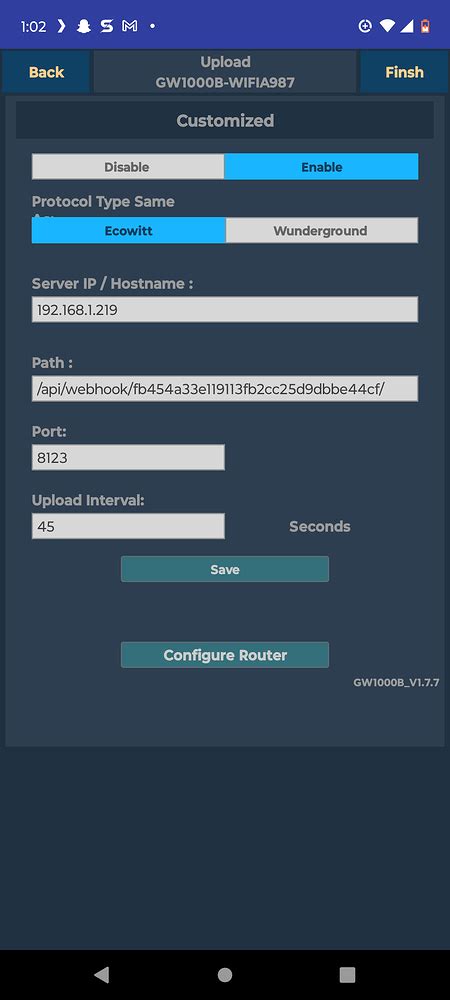 Ecowitt Weather Station Setup Not Working Configuration Home