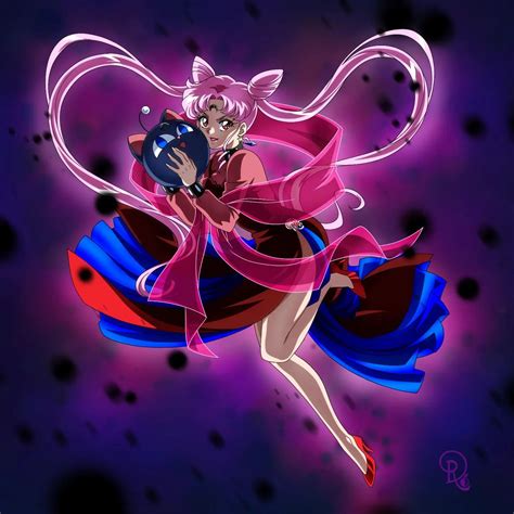 Chibi Usa Black Lady And Luna P Bishoujo Senshi Sailor Moon And 1