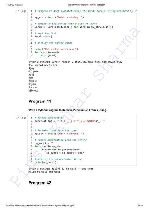140 Basic Python Programs This Resource Can Assist You In Preparing 140 Basic Python Programs This Resource Can Assist You In Preparing