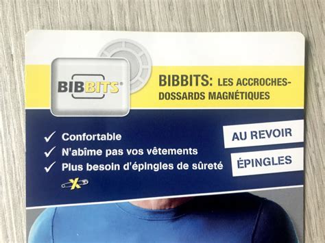 Bibbits Porte Dossard Magnétique Yayos