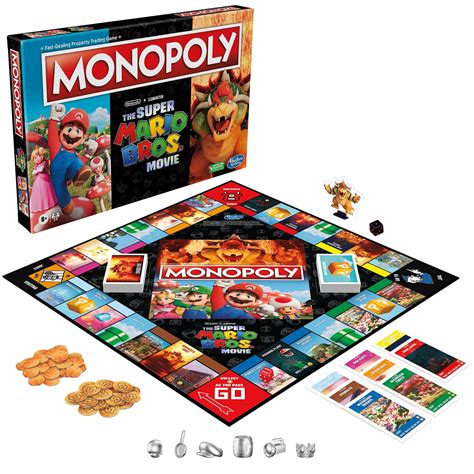 Hasbro Releases Monopoly The Super Mario Bros Movie