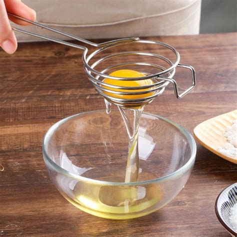 Kitchen Separating Funnel Sieve Egg Extractor Filter Egg Yolk White