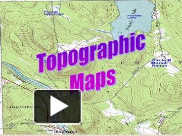PPT Topographic PowerPoint Presentation Free To View Id Dff MWE Z