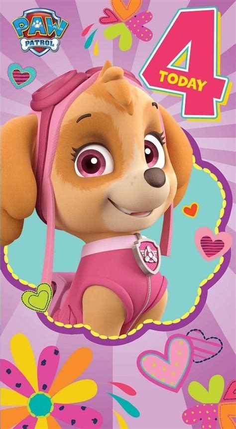 Skye Paw Patrol Birthday Namegun