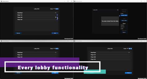 Easy Game Lobby Lobby Relay System