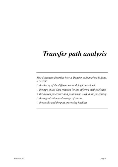 pdf transfer path analysis dokumen tips