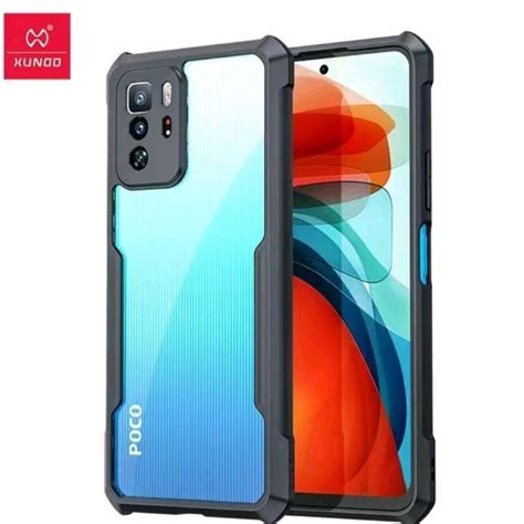 Jual Xiaomi Poco X Gt Xundd Original Hard Case Bumper Clear Cover Casing Hitam Di Seller