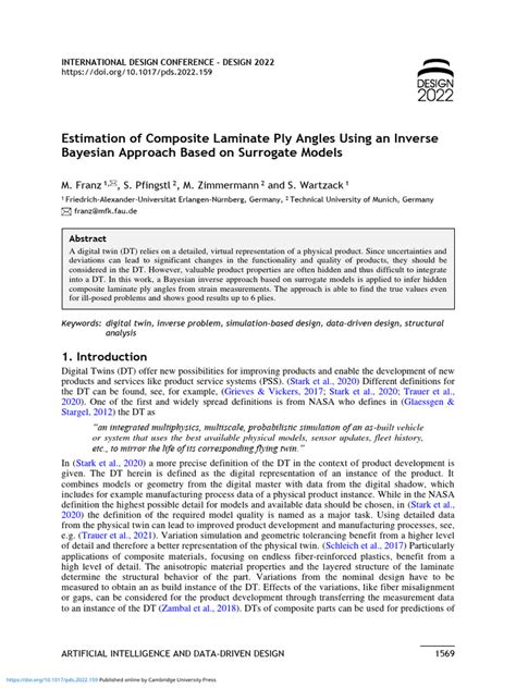 Estimation Of Composite Laminate Ply Angles Using An Inverse Bayesian Approach Based On