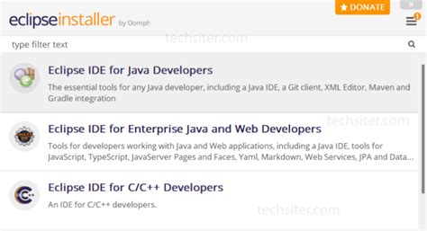 How To Installation Eclipse For Windows Techsiter Com