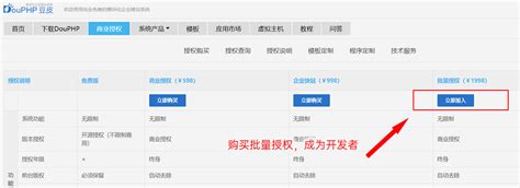 如何开通“开发者授权” 使用手册 帮助中心 douphp轻量级企业建站系统 powered by douphp