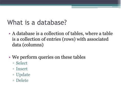 Ppt Lecture 3 Data Storage With Xmlajax And Mysql