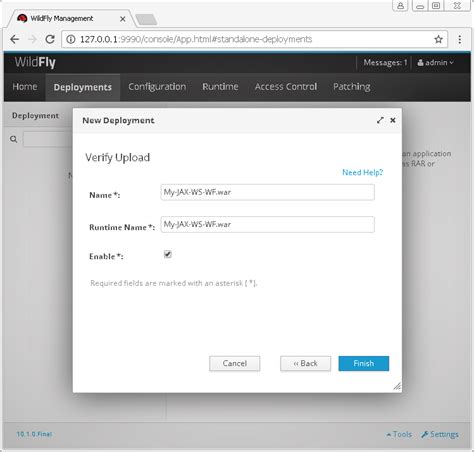 Deploy A Jax Ws On Wildfly Server