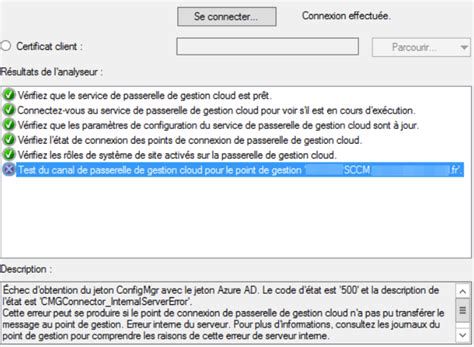 Cloud Management Gateway Error System Center Configuration Manager Current Branch