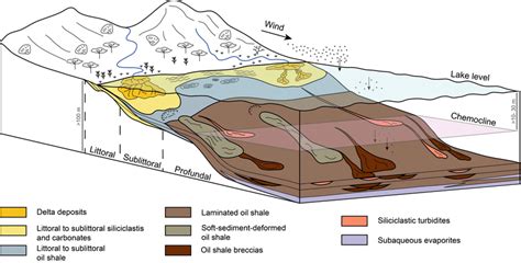 Green River Formation Facies Model For Lacustrine Fluvial Deposits And Download Scientific