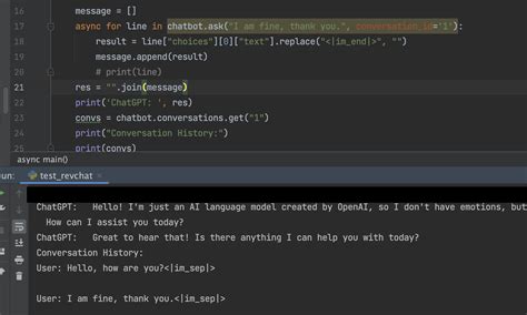 Bug Conversation Is Not Recording Response From Chatgpt · Issue 667