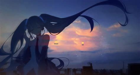 Live Wallpaper Hatsune Miku At Sunset Download On