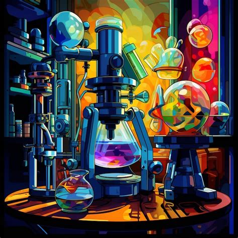 Premium Ai Image Innovative Design Laboratory Equipment