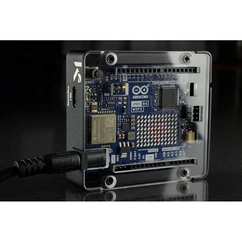 Contenedor Metalico Para Tarjeta De Desarrollo Arduino Uno R4 Minima