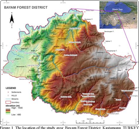 Figure 1 From Assessing Forest Fire Behavior Simulation Using Flammap