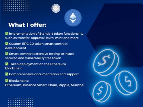 A Custom ERC BEP Token Smart Contract Upwork