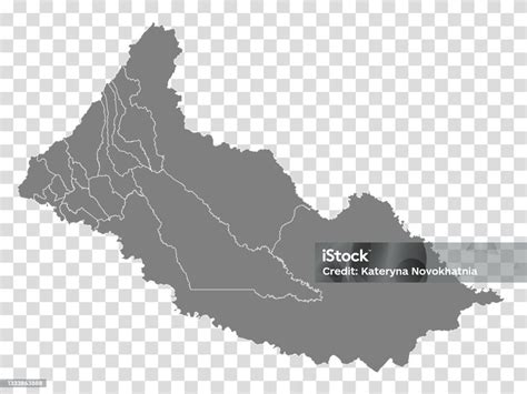 콜롬비아의 빈지도 카케타 웹 사이트 디자인 로고 앱 Ui에 대한 투명한 배경에 지방 자치 단체와 높은 품질의지도 카케타 콜롬비아 Eps10 0명에 대한 스톡 벡터 아트 및