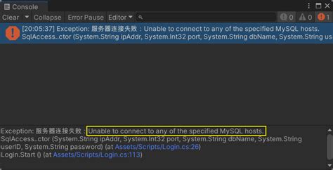 【问题记录】unity 3d 连接 Mysql 报 The Given Key ‘utf8mb4‘ Was Not Present In