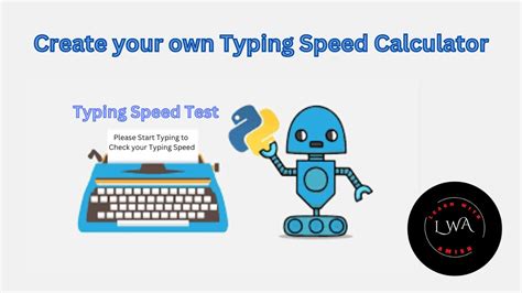 Python Project Create A Typing Speed Calculator Using Python Youtube