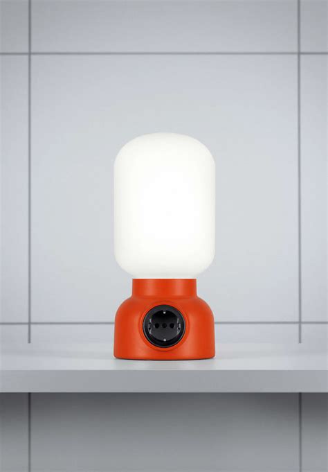 Plug Lamp The Lamp With A Bonus Electrical Socket Mmminimal