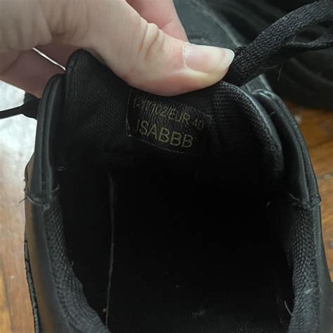 Chunky Black Platform Sneakers Kickers European Depop