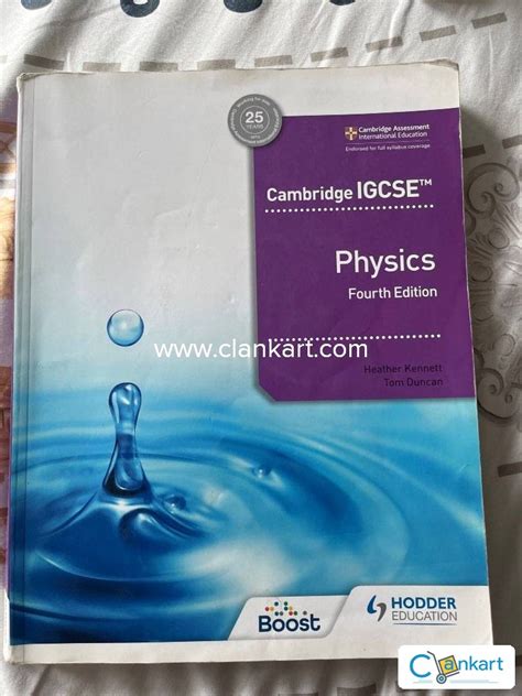 Buy Cambridge IGCSE Physics Th Edition Book In Excellent Condition At Clankart