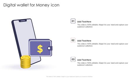 Digital Wallet For Money Icon Ppt PowerPoint Presentation Diagram PDF
