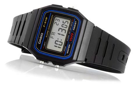 ZEGAREK CASIO F-91 F-91W RETRO VINTAGE ORYGINAŁ (4971850809265) • Cena ...
