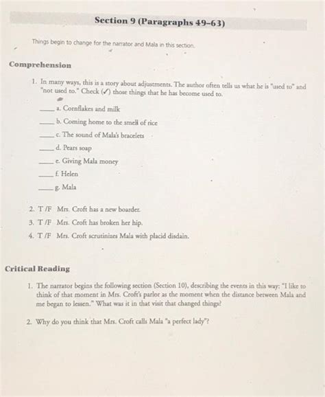 Solved Comprehension 1 In Many Ways This Is A Story About