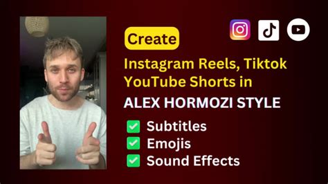 Create trending youtube shorts, instagram reels with hormozi style captions by Rehman_studio1 ...