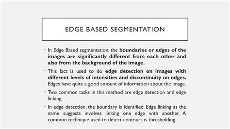 Image Segmentation In Computer Vision Pptx