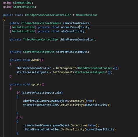 Help Switching Between Cinemachine Cameras Unity Engine Unity