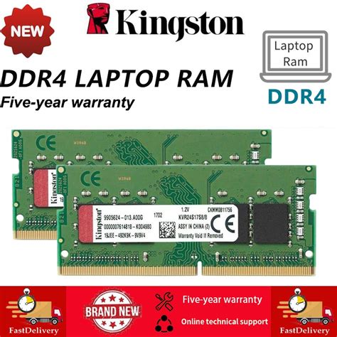 Kingston Ddr Ram Gb Gb Gb Mhz Mhz Mhz Mhz Laptop Ram Notebook Mem Ria Para