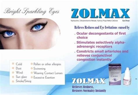 Zolmax Eye Drop At ₹ 80 Piece Generic Eye Drops In Ghaziabad Id 2856447924797