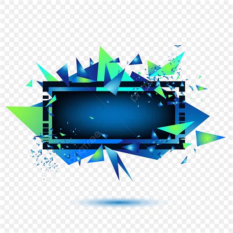 Abstract Gradient Geometric Vector Png Images Geometric Abstract Rectangle Black Blue Gradient