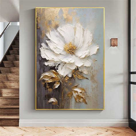 Flower Painting On Canvas Artofit