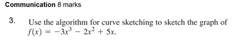 Communication 8 ﻿marksuse The Algorithm For Curve
