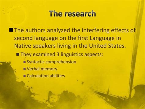 Syntactic Comprehension Verbal Memory And Calculation Pptx